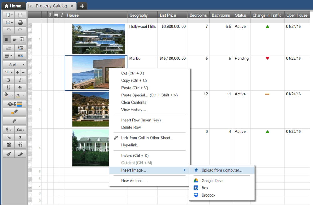 New In Smartsheet See Images In Your Sheets Smartsheet
