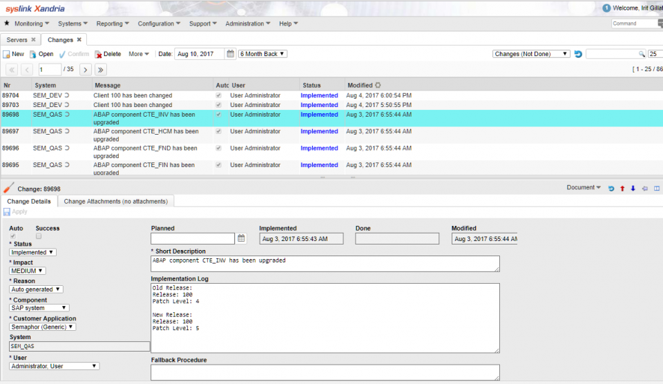 Audit Trail